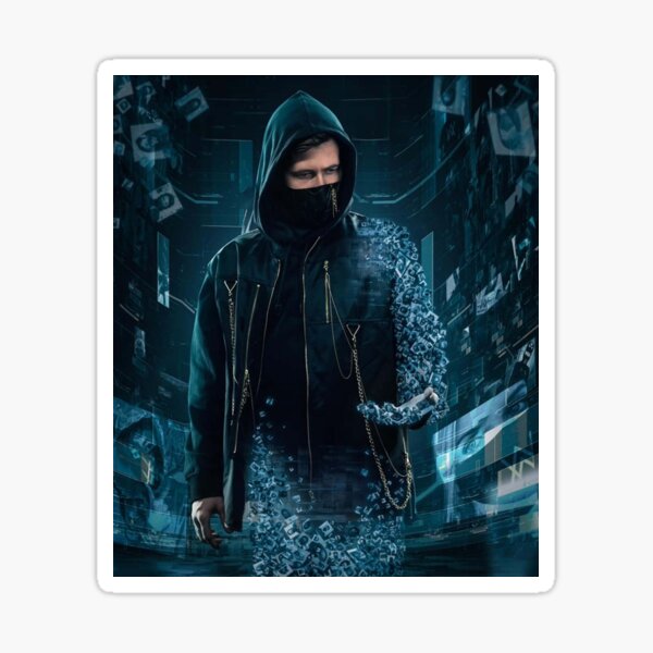 "Alan Artwork" Sticker for Sale by CarlyRaw | Redbubble