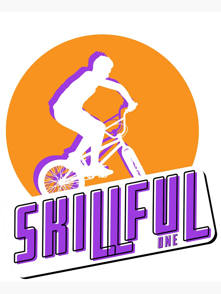 "BMX Bike Rider - Skillful - Nice Bike Rider Design" Sticker for Sale ...