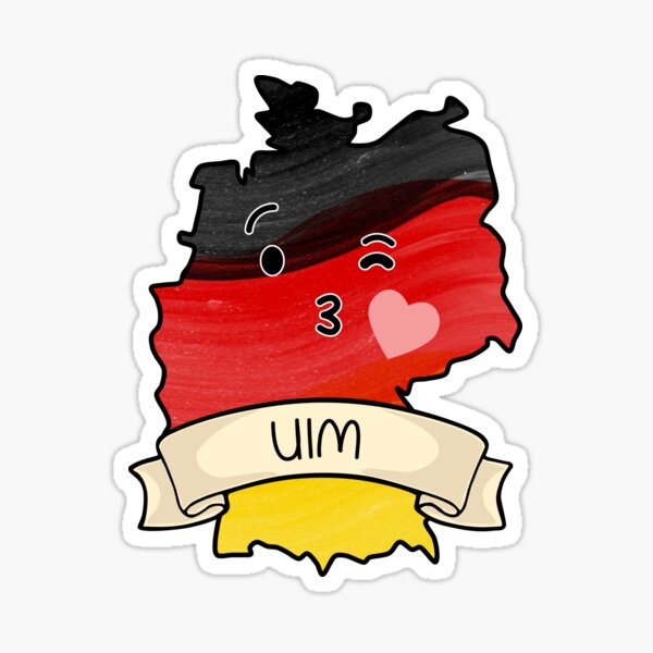 "Ulm" Sticker for Sale by WordsMaps | Redbubble