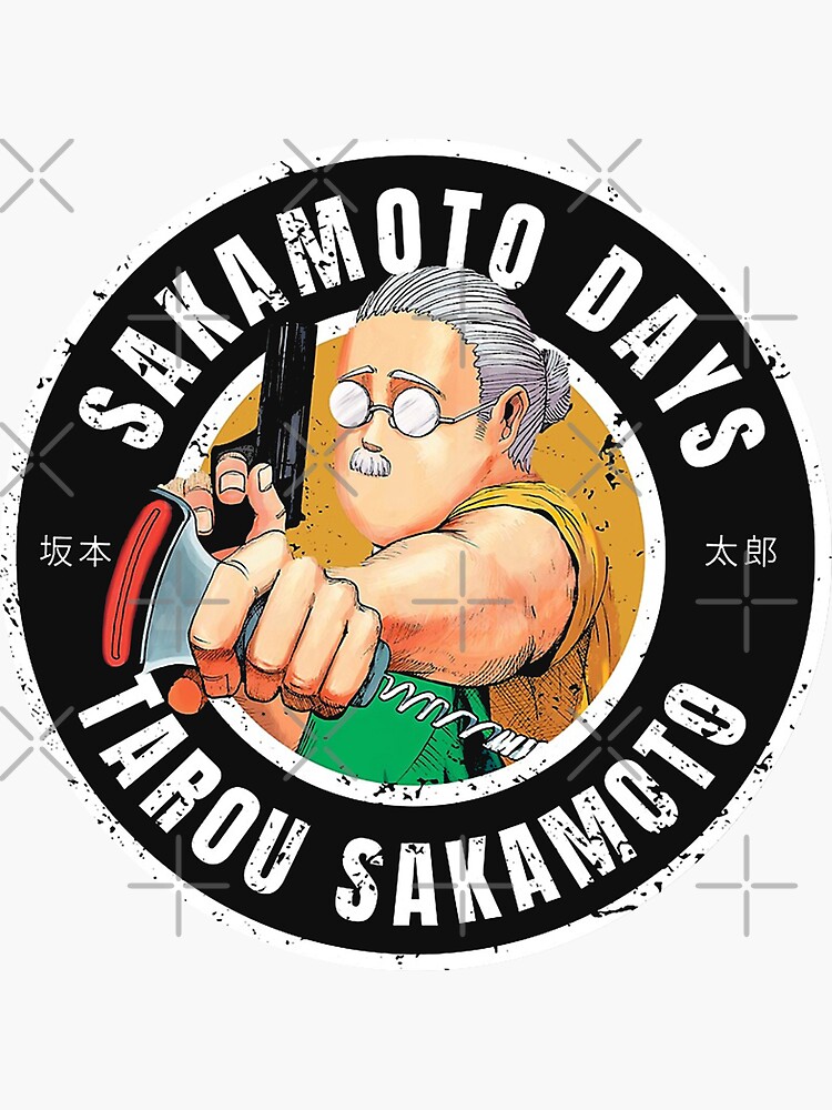 "SAKAMOTO DAYS" Sticker for Sale by hukloweres | Redbubble