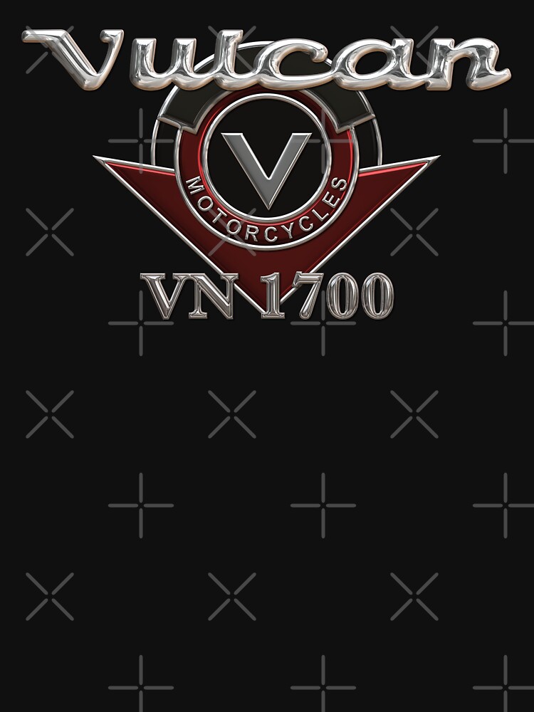 "Vulcan VN 1700 Logo 3 chrome" Essential T-Shirt by Vulcan-VN | Redbubble