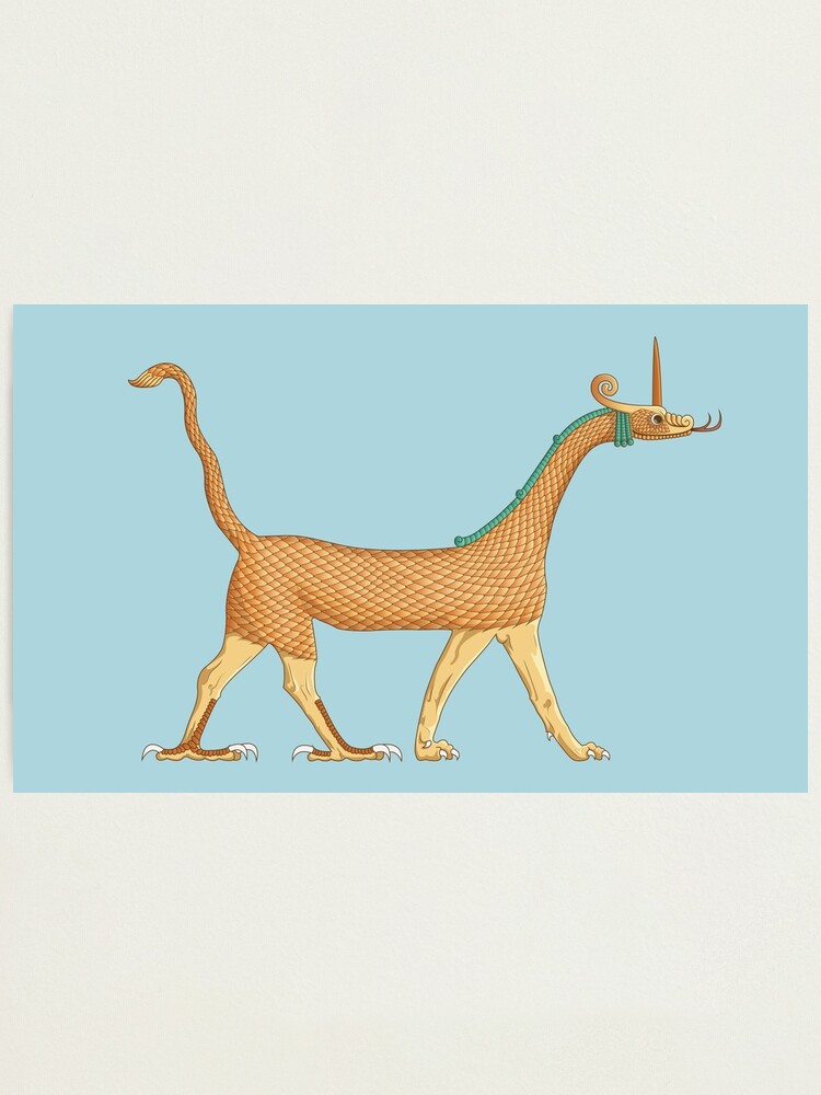 "Mushussu dragon of Ishtar gate" Photographic Print for Sale by ...
