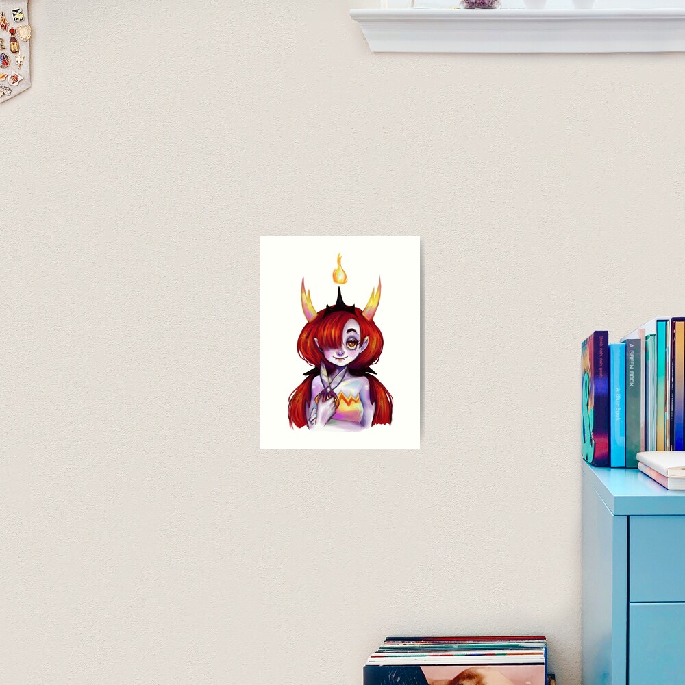 "Hekapoo - Star vs the forces of evil" Art Print by NasukiChan | Redbubble