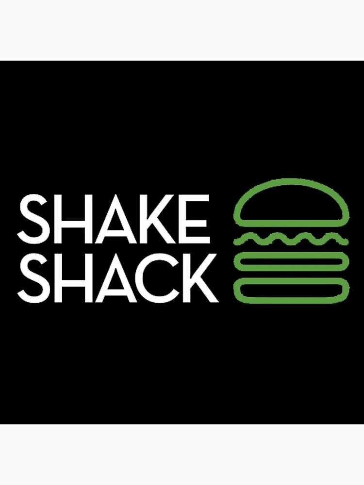 "Simple Shake Shack Design" Poster for Sale by uneidana | Redbubble