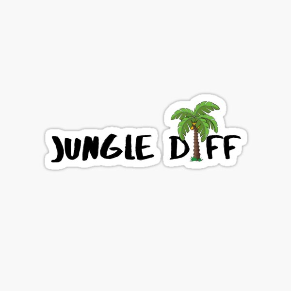 "JUNGLE DIFF" Sticker for Sale by LoLPlayer | Redbubble
