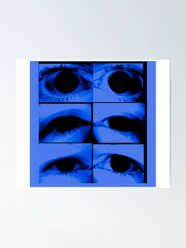 "Blue Eyes" Poster for Sale by Siink | Redbubble