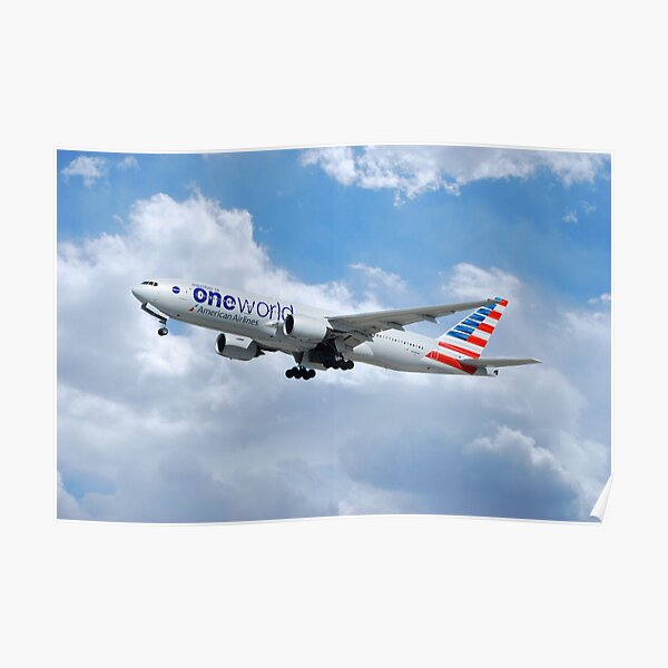 Boeing 777 Posters | Redbubble