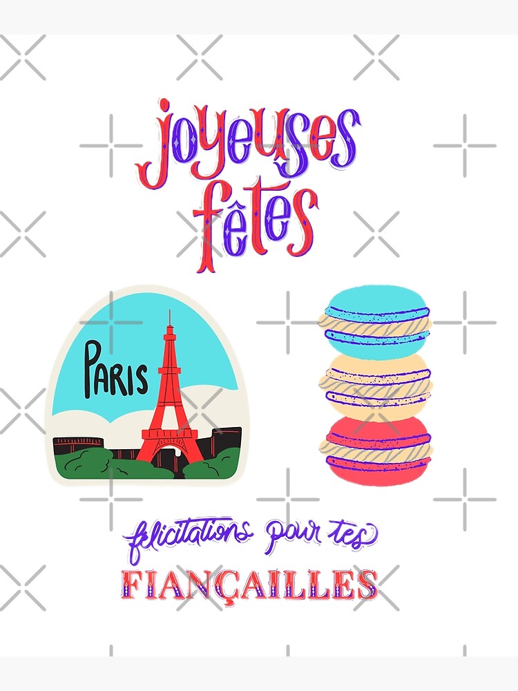 "French sticker pack - popular french theme gifts " Poster for Sale by ...