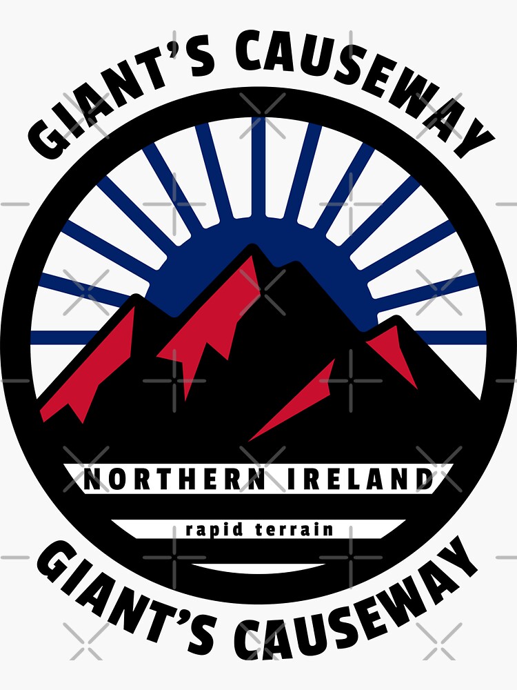 "Giant’s Causeway, Northern Ireland" Sticker for Sale by RapidTerrain ...