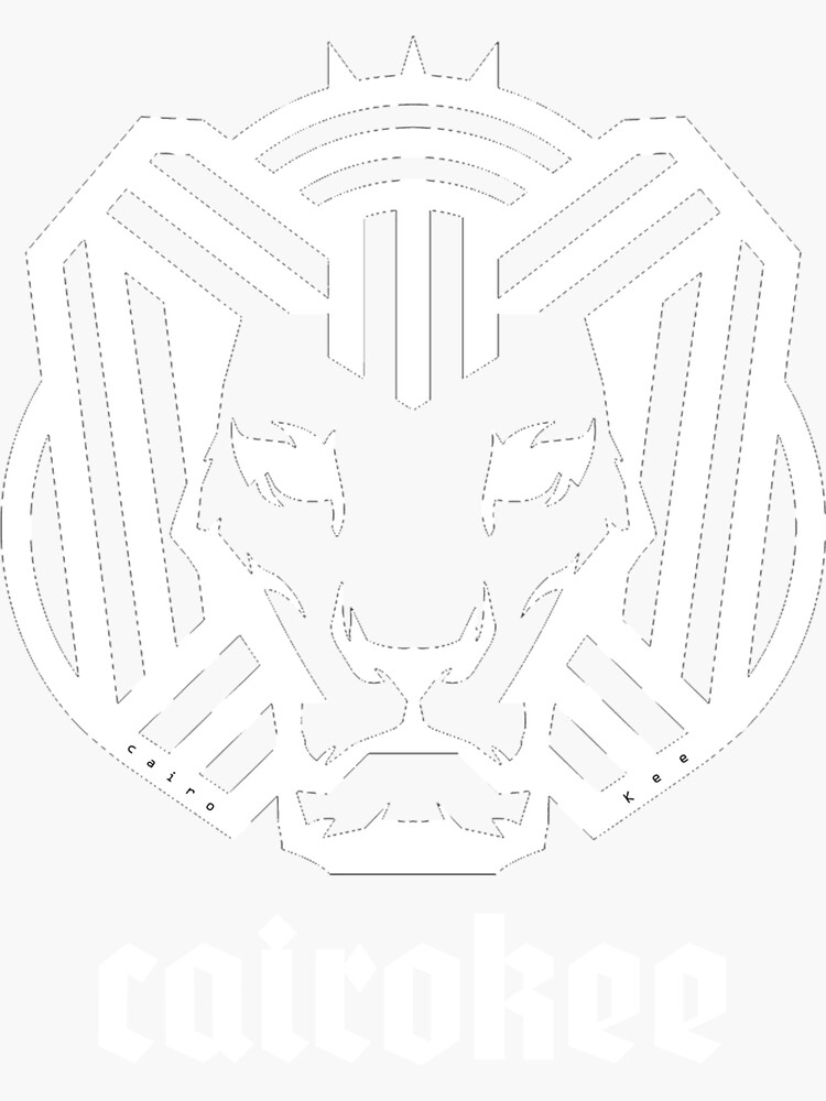 Pegatina «logotipo de la banda cairokee - كايروكي لوجو» de mu-art ...