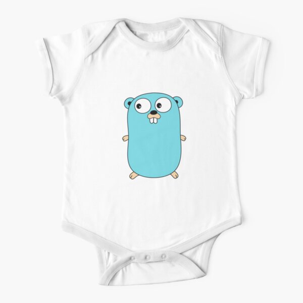 "Go Golang Gopher" Baby One-Piece for Sale by vladocar | Redbubble