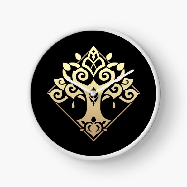 "Genshin Impact Sumeru Emblem / Banner / Logo / Icon" Clock for Sale by ...