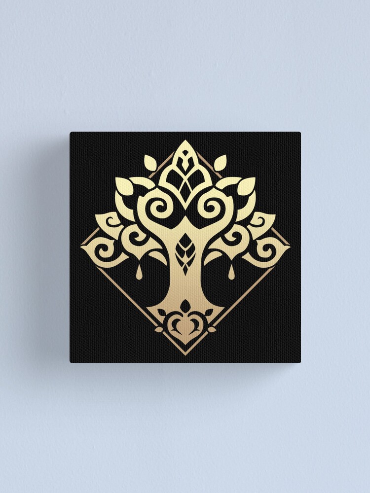 "Genshin Impact Sumeru Emblem / Banner / Logo / Icon" Canvas Print for ...