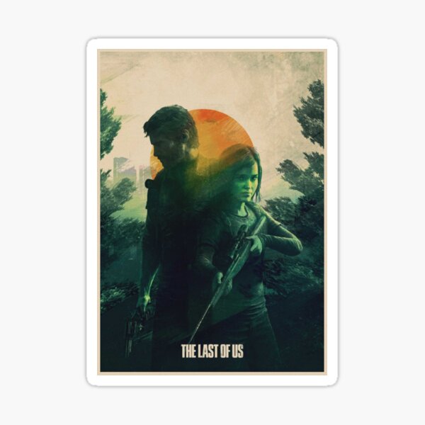 "The last of us " Sticker for Sale by kalicii | Redbubble