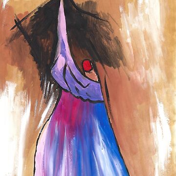"Fingers - Abstract acrylic painting" Greeting Card by MdlenAfs | Redbubble