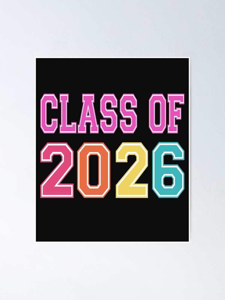 " Senior graduation in 2026" Poster for Sale by erozzz | Redbubble