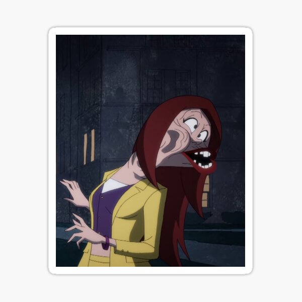 "Clayface Stephanie " Sticker for Sale by ajrodz | Redbubble