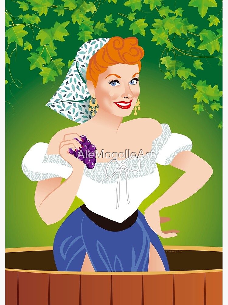 "Grape stomping" Poster for Sale by AleMogolloArt | Redbubble