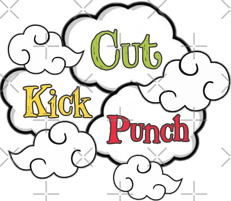 "Kick x Cut x Punch - Sanji, Zoro and Luffy" by Joejo19 | Redbubble