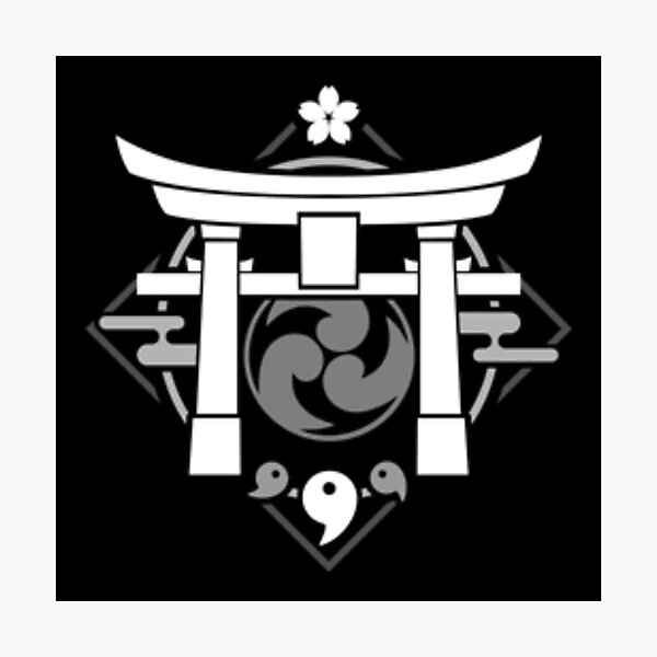 "Genshin Impact Inazuma Emblem / Banner / Logo / Icon" Photographic ...