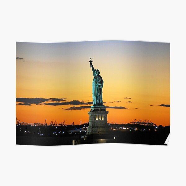 "Statue Of Liberty" Poster for Sale by Nolem | Redbubble