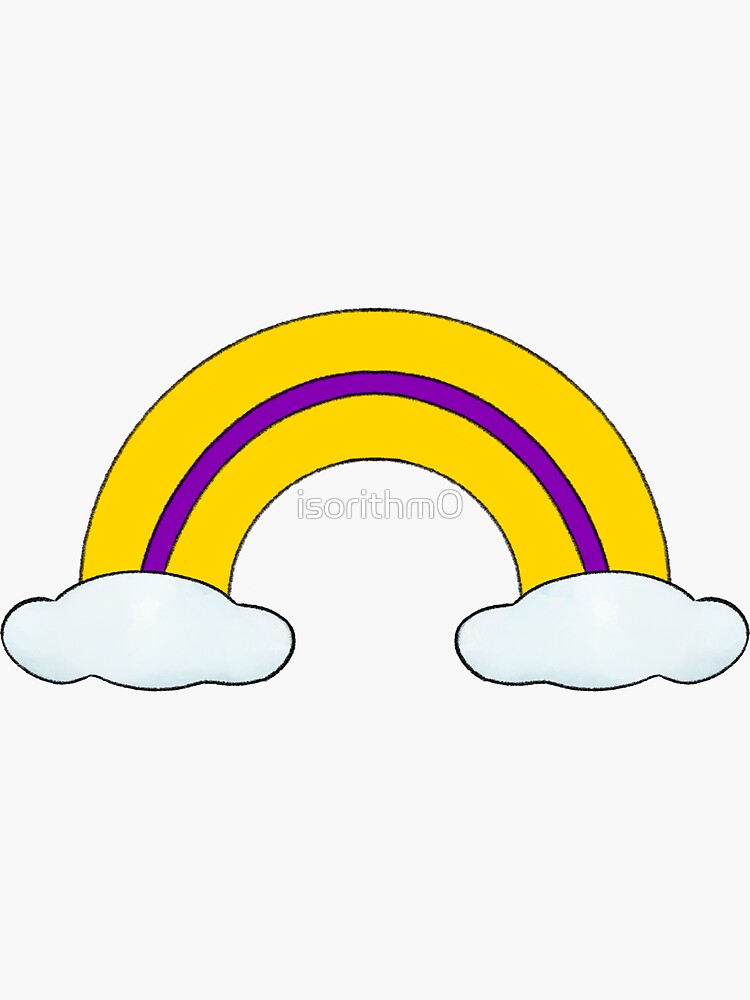 Intersex Rainbow Sticker For Sale By Isorithm0 Redbubble