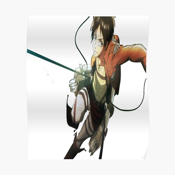 Póster «Eren Jaeger Ii - Smitty Werbenjagermanjensen Número Shingeki No ...
