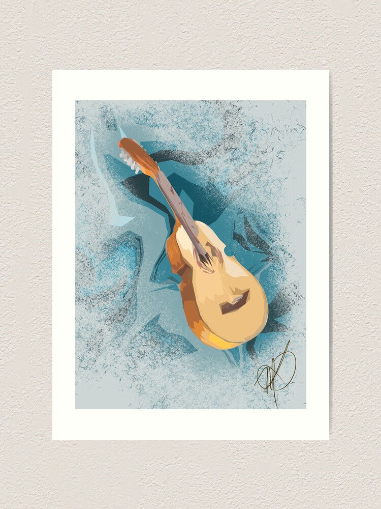 Lámina artística «Cuatro Puertorriqueño» de solcaribearts | Redbubble