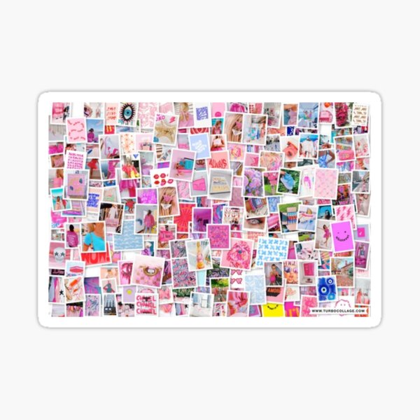"Photo preppy collage" Sticker for Sale by Als10806 | Redbubble