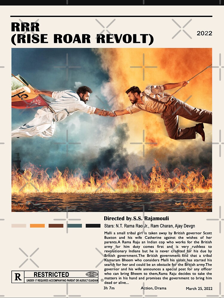 "RRR (Rise Roar Revolt)" T-shirt for Sale by LiuMann | Redbubble | rrr ...