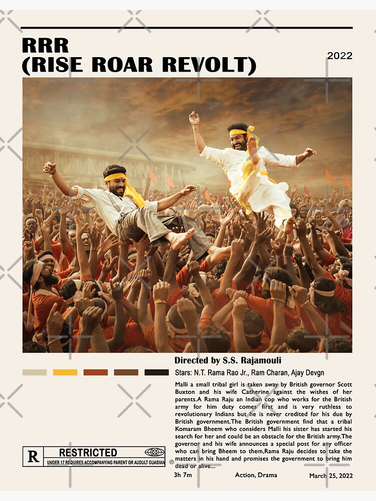 "RRR (Rise Roar Revolt)" Sticker for Sale by LiuMann | Redbubble
