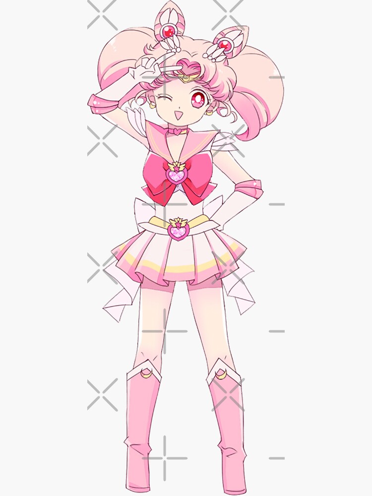 "Chibiusa Tsukino - Sailor Chibi Moon" Sticker for Sale by LittleDelta ...