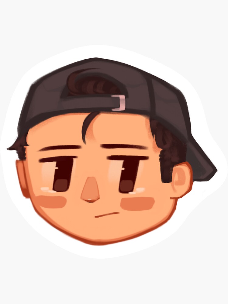 "Jacob Custos from The Quarry " Sticker for Sale by Glxtchcat | Redbubble