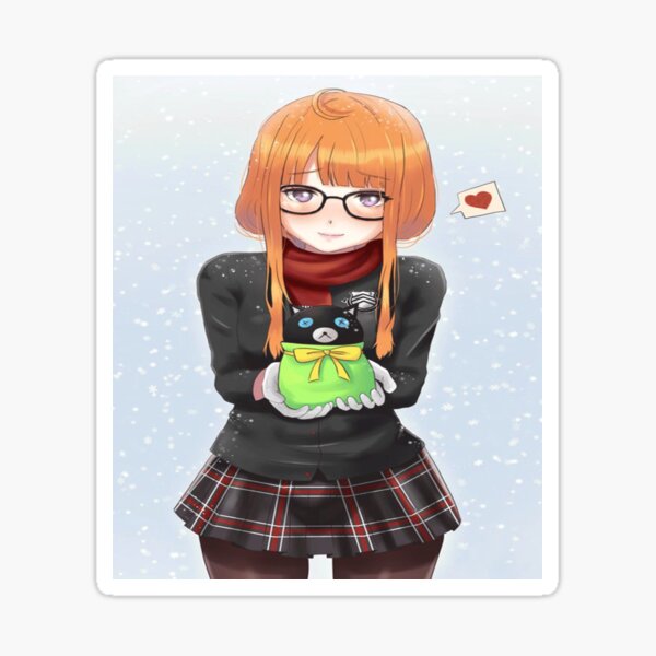 "Futaba Sakura - Persona 5" Sticker for Sale by OtakuEmporium | Redbubble