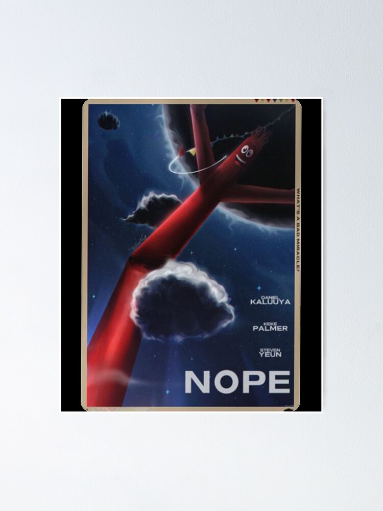" NOPE MOVIE " Poster for Sale by ARTschoP | Redbubble