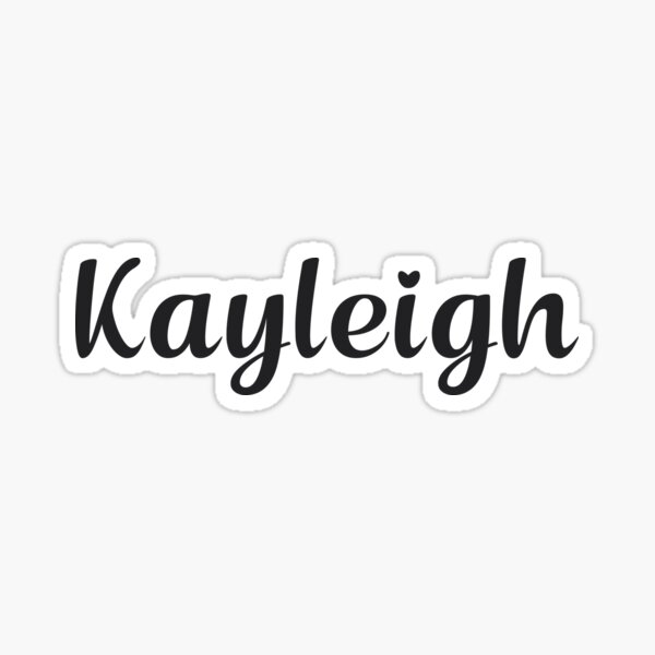 "Kayleigh" Sticker for Sale by 99Posters | Redbubble