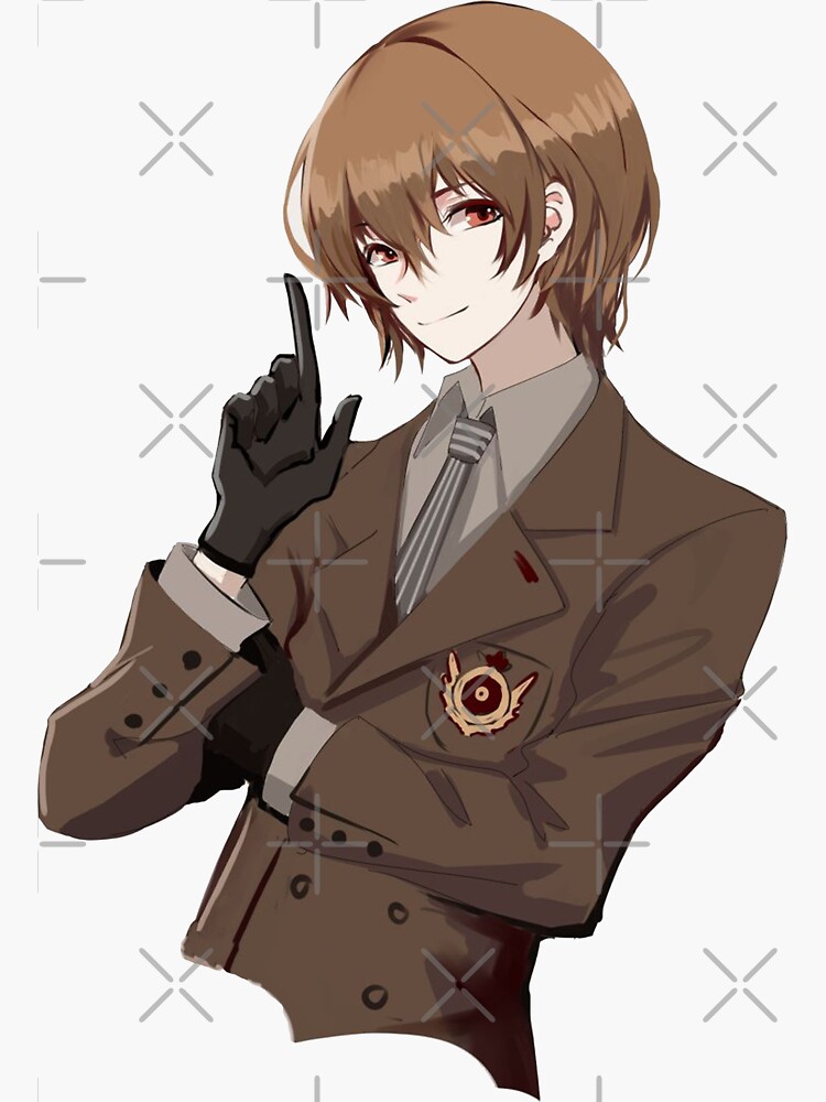 "Goro Akechi - Persona 5" Sticker for Sale by OtakuEmporium | Redbubble