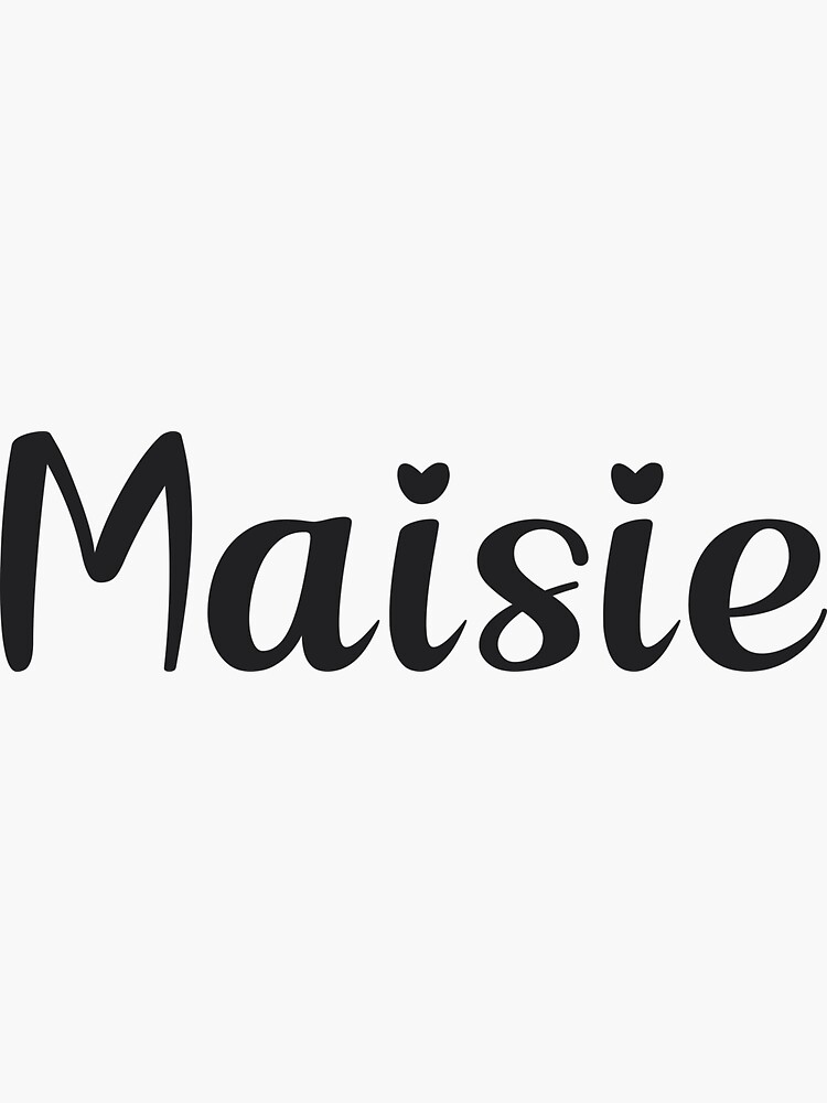 "Maisie" Sticker for Sale by 99Posters | Redbubble