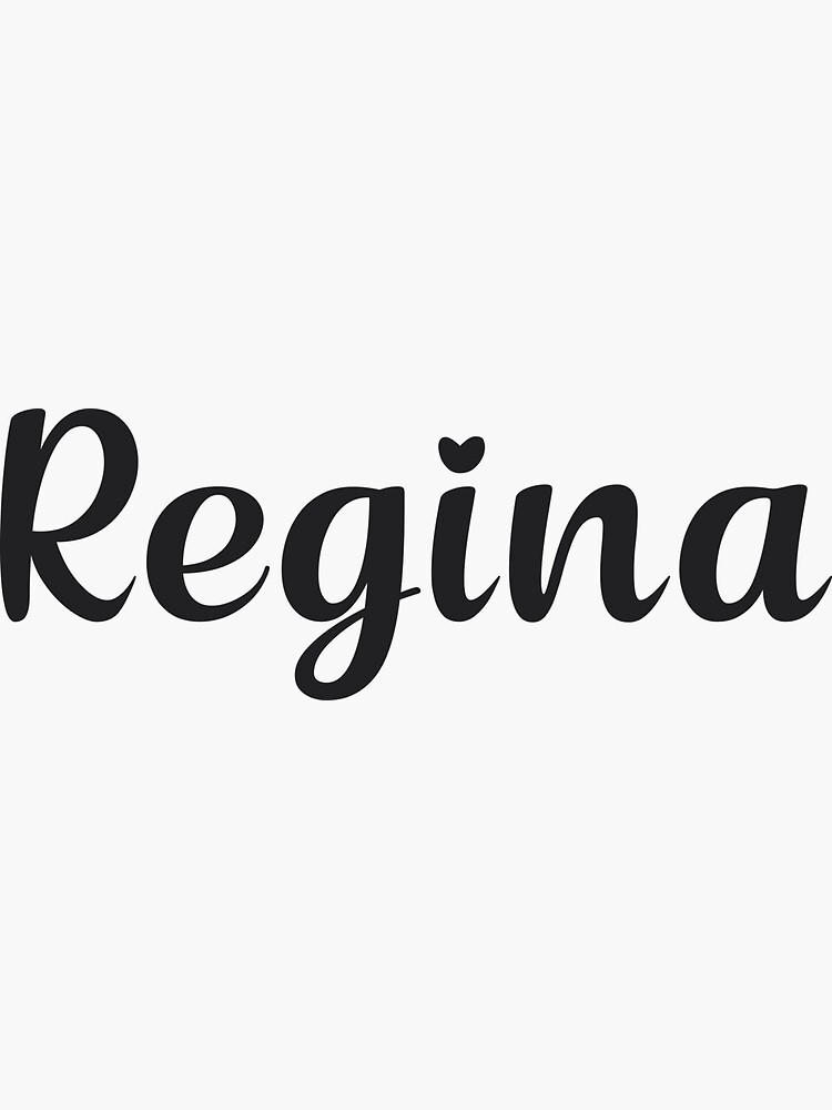 "Regina" Sticker for Sale by 99Posters | Redbubble