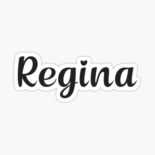 "Regina" Sticker for Sale by 99Posters | Redbubble