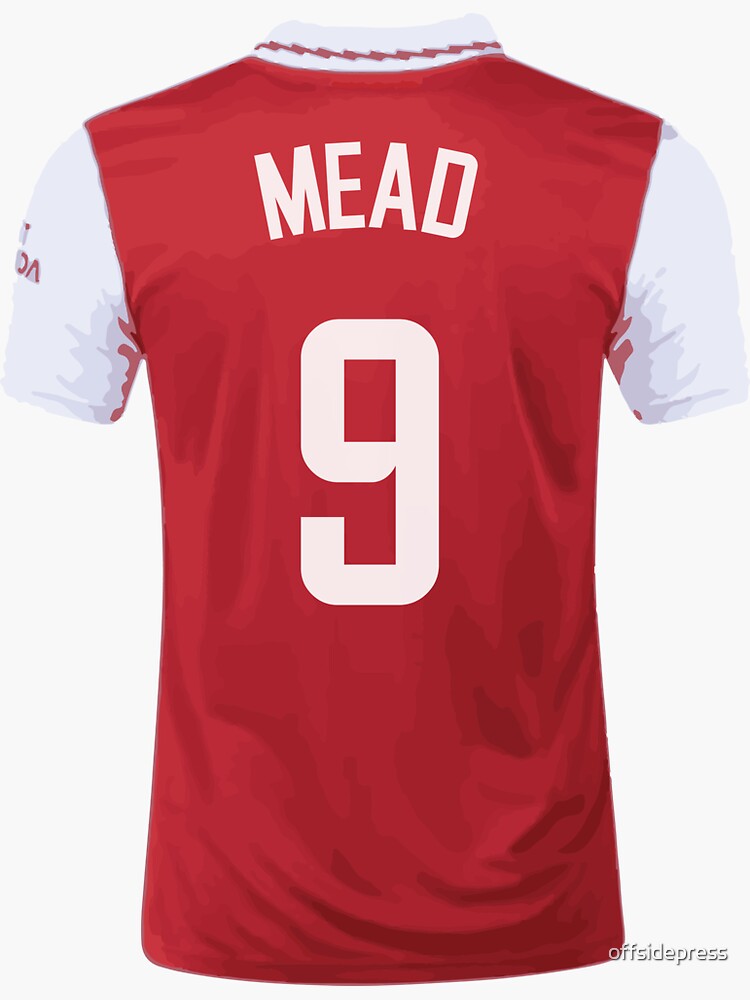 "Beth Mead Sticker 9 Arsenal Women's WSL women's soccer football super ...