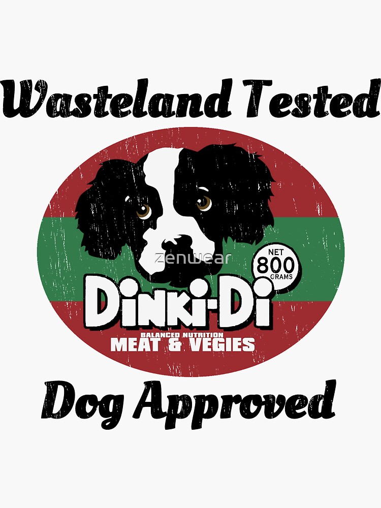 "Dinki-Di" Sticker for Sale by zenwear | Redbubble