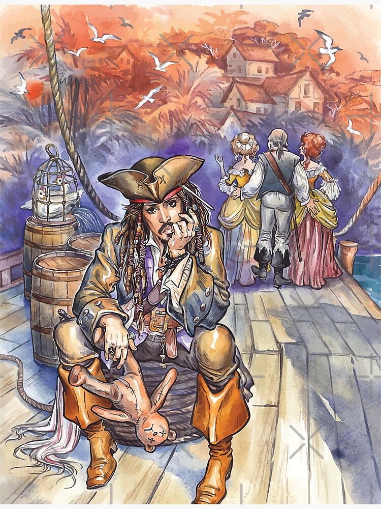 "Crazy pirate" Poster for Sale by kiklop99 | Redbubble