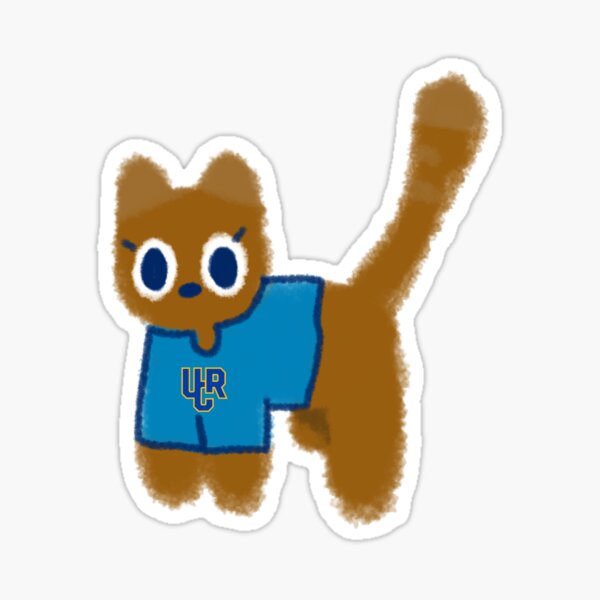 "ucr cat" Sticker for Sale by ilytbellaa | Redbubble