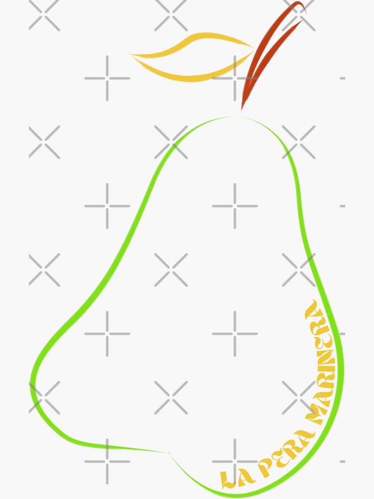 "La pera marinera" Sticker for Sale by LaPeraMarinera | Redbubble