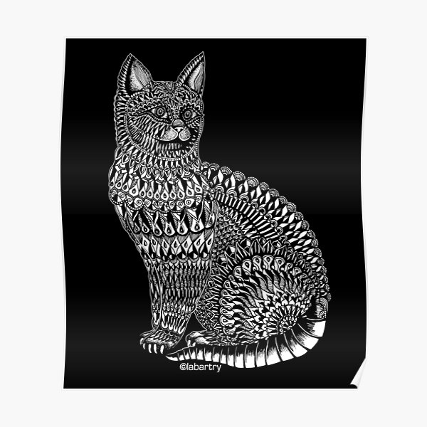 "The Smelly Cat" Poster for Sale by Labartry | Redbubble