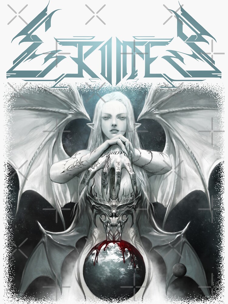 "Grimes" Sticker for Sale by leliludu | Redbubble