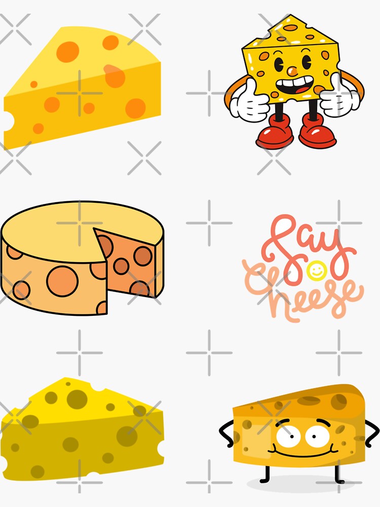 "Cheesecake" Sticker for Sale by AmberSiraj | Redbubble