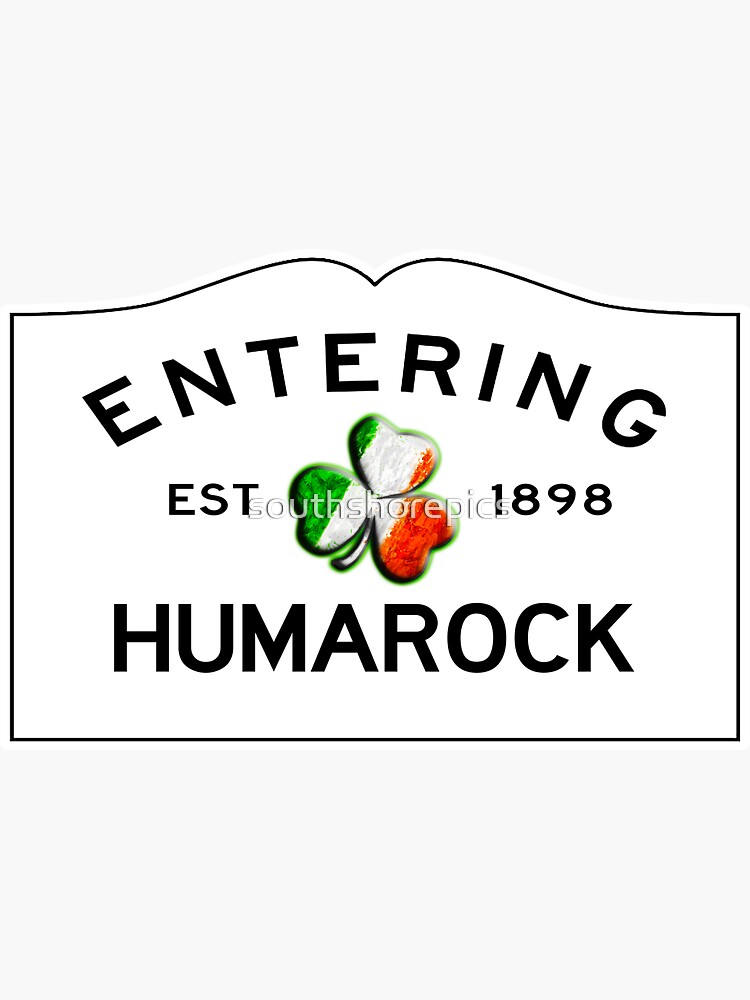 "Entering Humarock Road Sign w/Shamrock- Scituate, Massachusetts ...