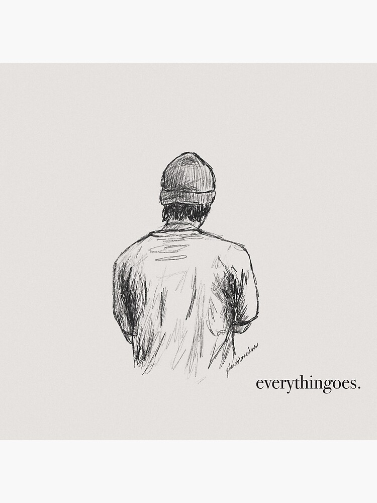 "everythingoes - namjoon ver" Sticker for Sale by plantbasedsav | Redbubble